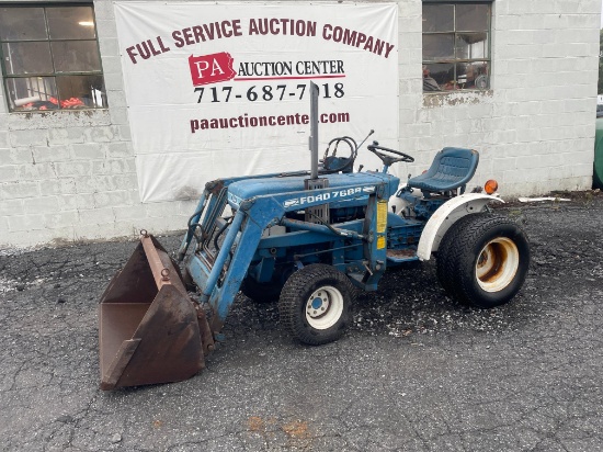 Ford 1210 4X4 Diesel Tractor W/ Loader | Farm Equipment & Machinery ...