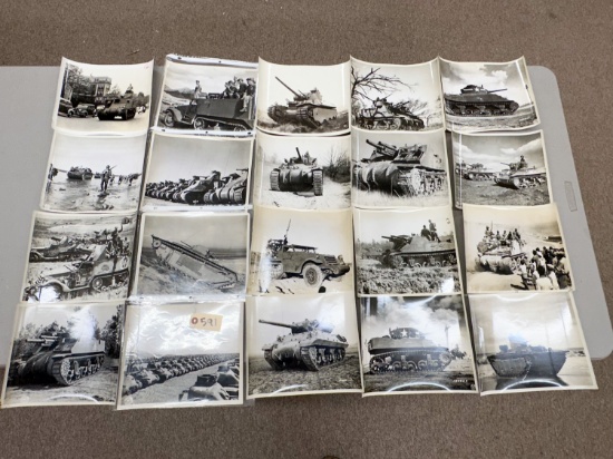 (20) Signal Corps World War II Tank Photo's | Guns & Military Artifacts ...