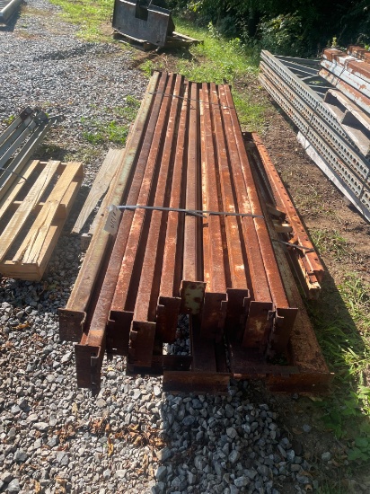Skid Lot Of Pallet Racking Uprights And Beams | Industrial Machinery ...