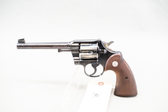 (CR) Colt Officer's Model .38 Caliber Revolver | Guns & Military ...