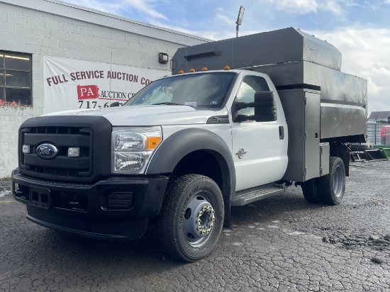 2011 Ford F550 XL Super Duty Chipper / Dump Truck | Commercial Trucks Hauling & Transport Trucks ...
