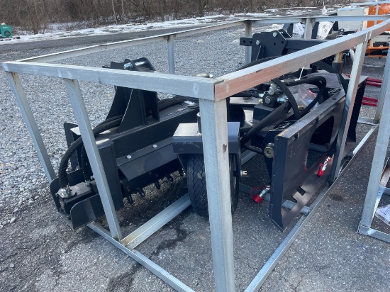 New Landhonor Quick Attach 72" Power Rake | Heavy Construction ...