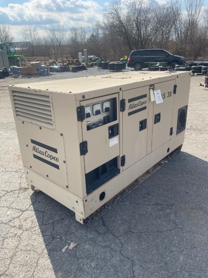 2003 Used Atlas Copco 40 KW Genset | Industrial Machinery & Equipment ...