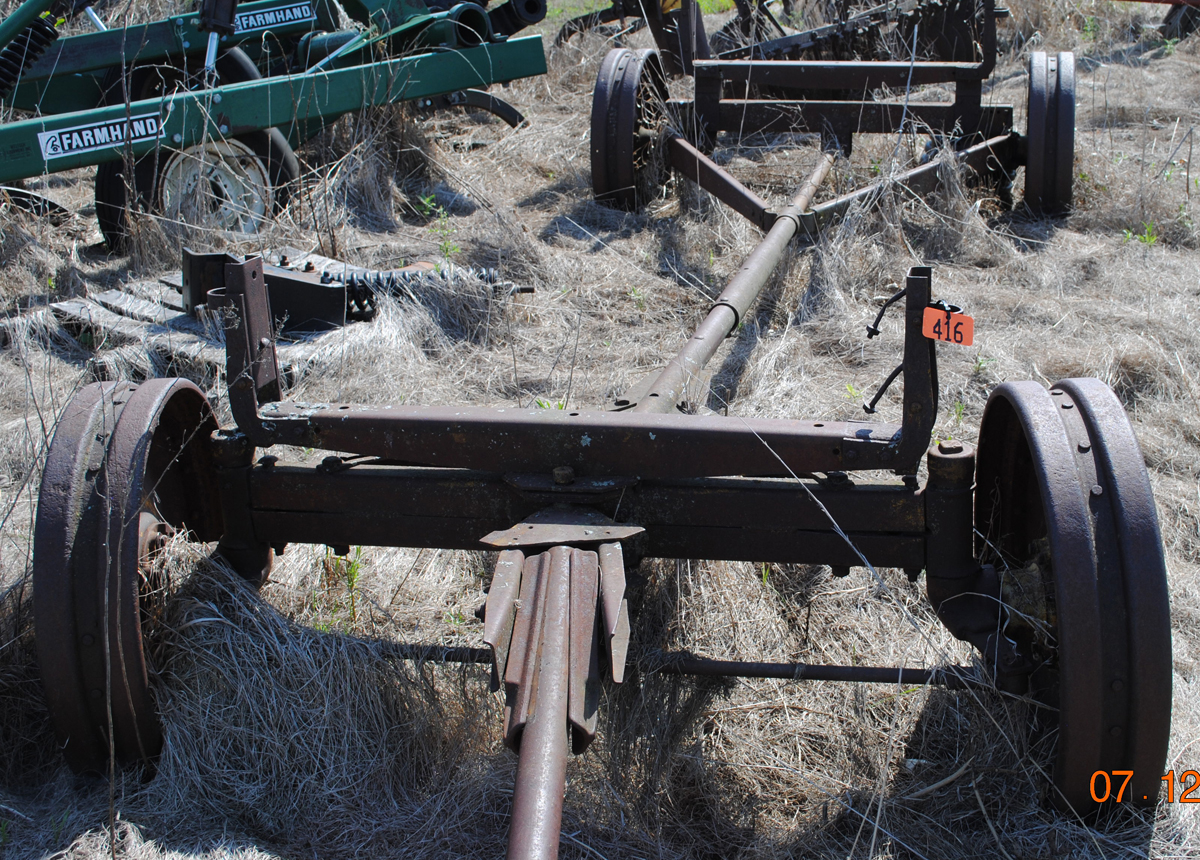 Steel Wheel Wagon Running Gear Horst Wagons 205 (12 Ton)