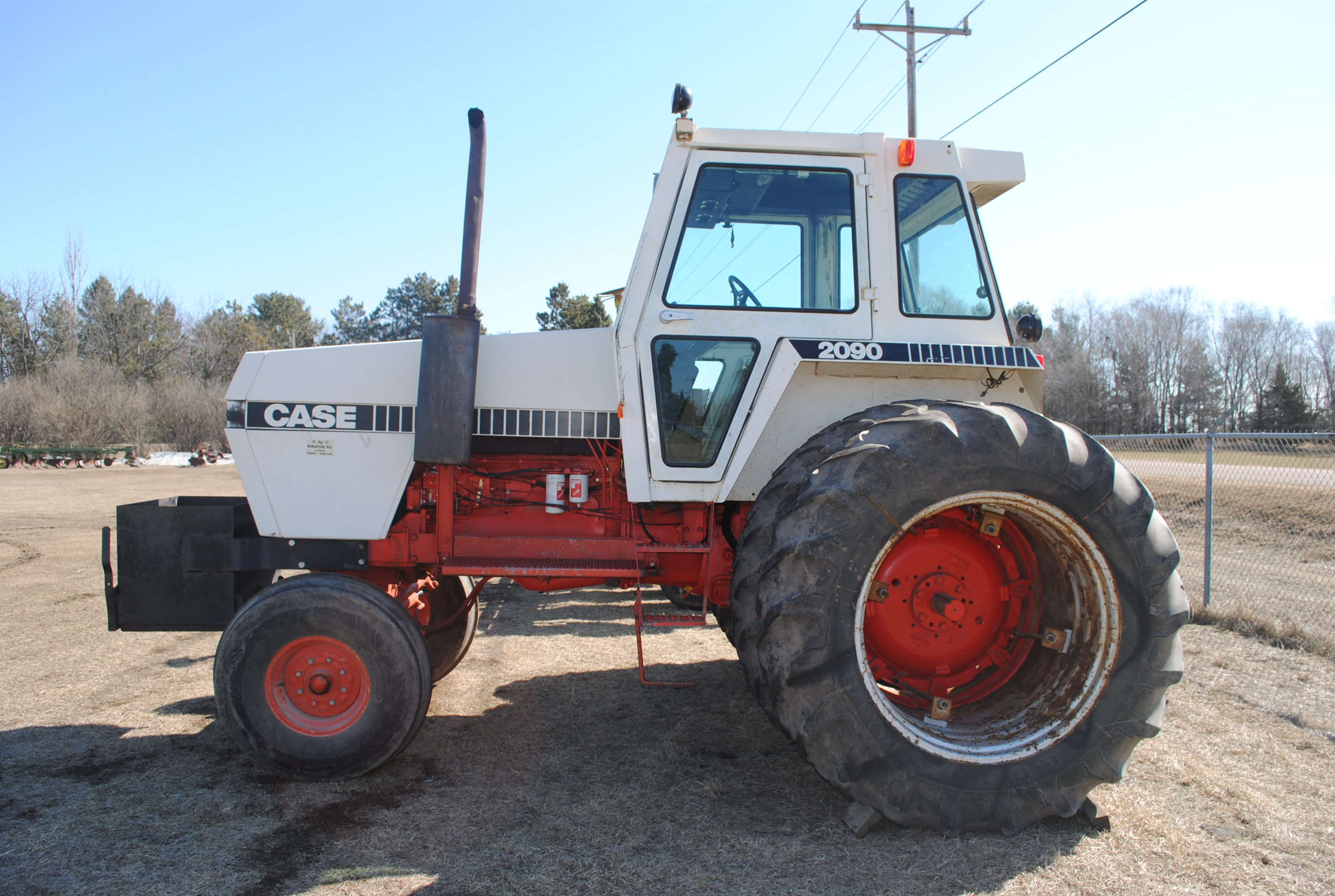 White Case Tractor