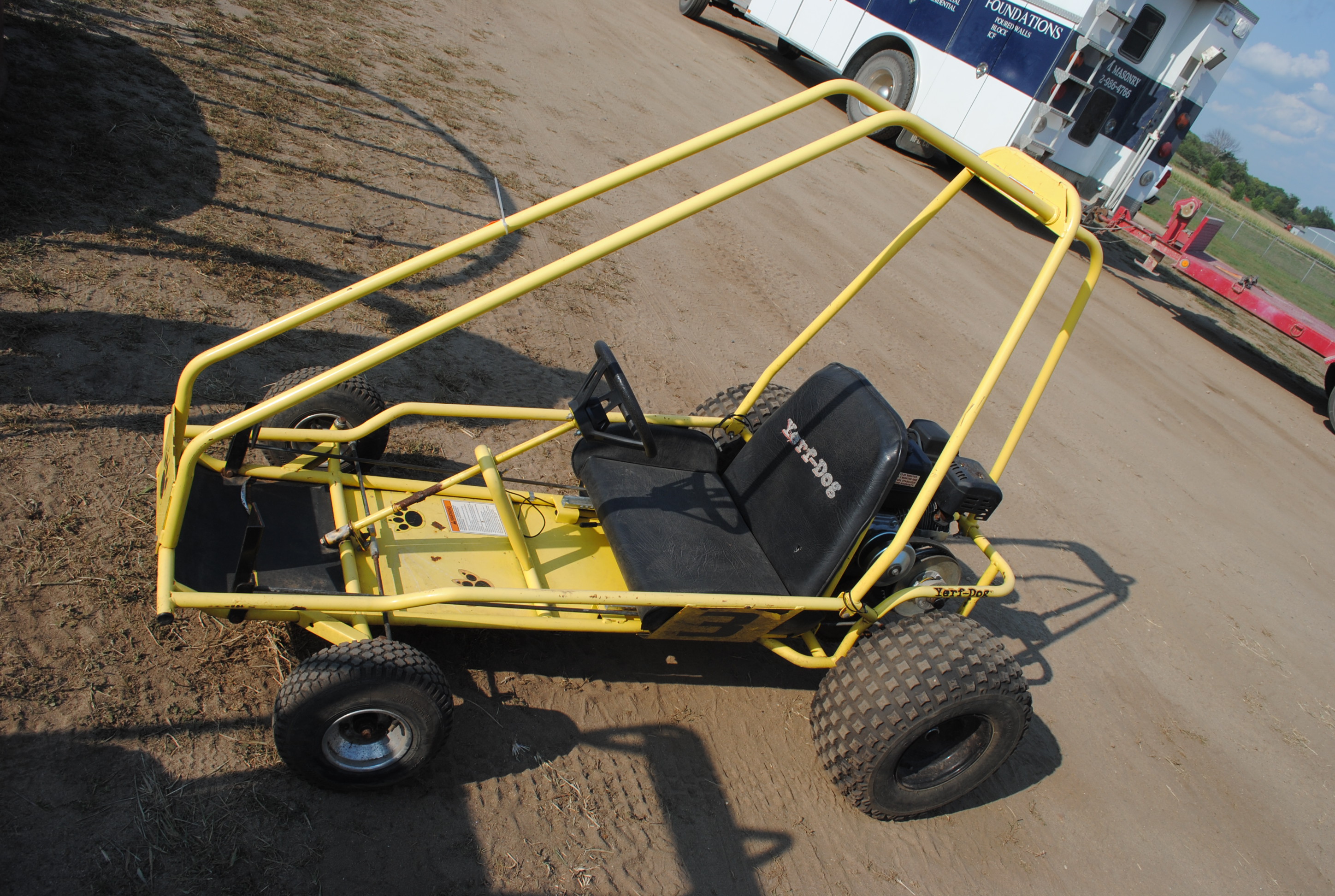 Yerf Dog Go Kart, 6.5HP Predator engine, runs | Proxibid