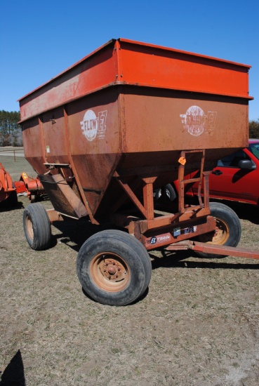 EZ Flow Gravity Box with side extensions on EZ Trail running gear ...