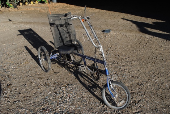 EZ 3 Trike, pedal bike Designed by Easy Racers Inc, 3-wheeled pedal ...