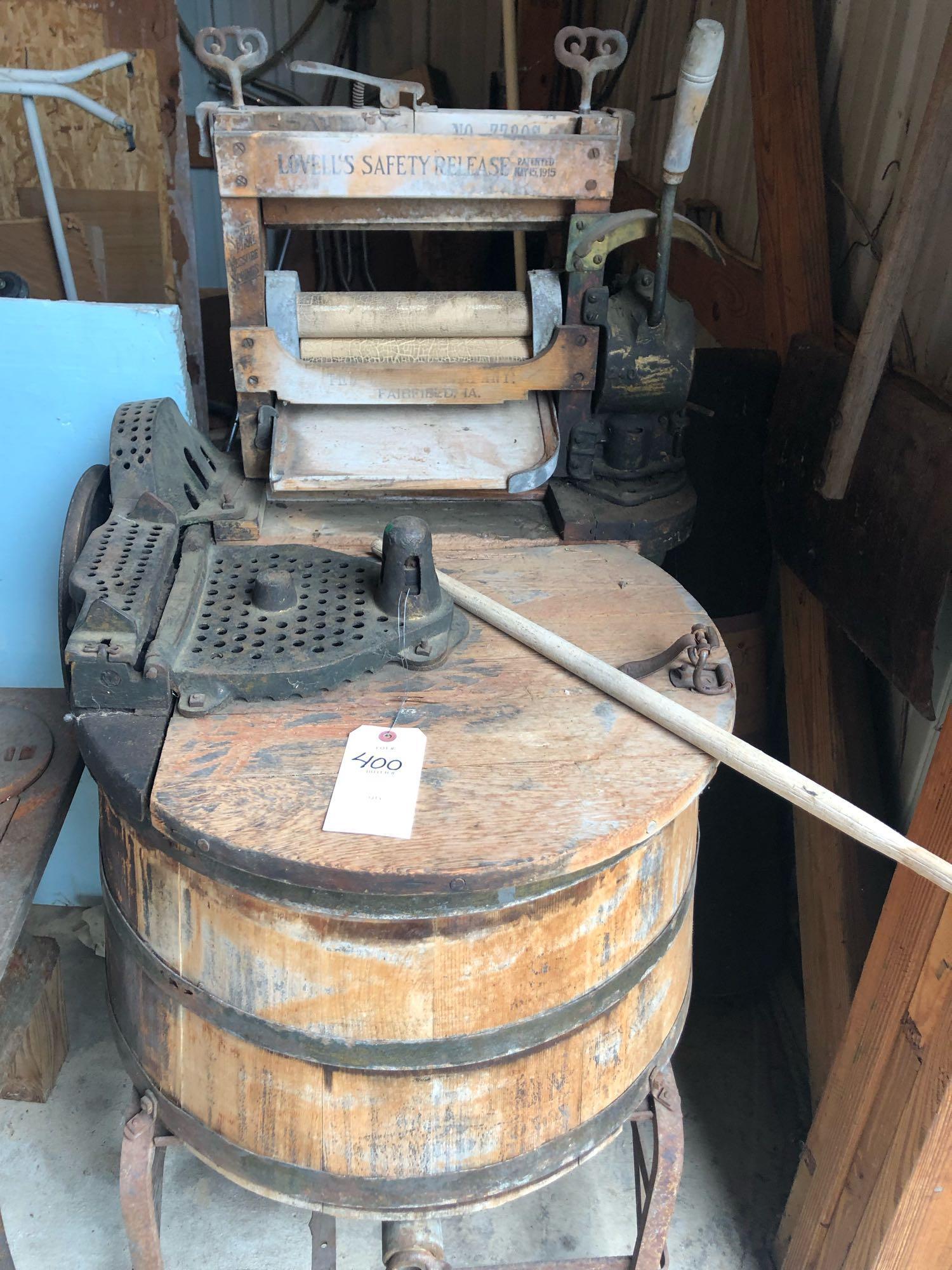 Wooden Wringer Washer