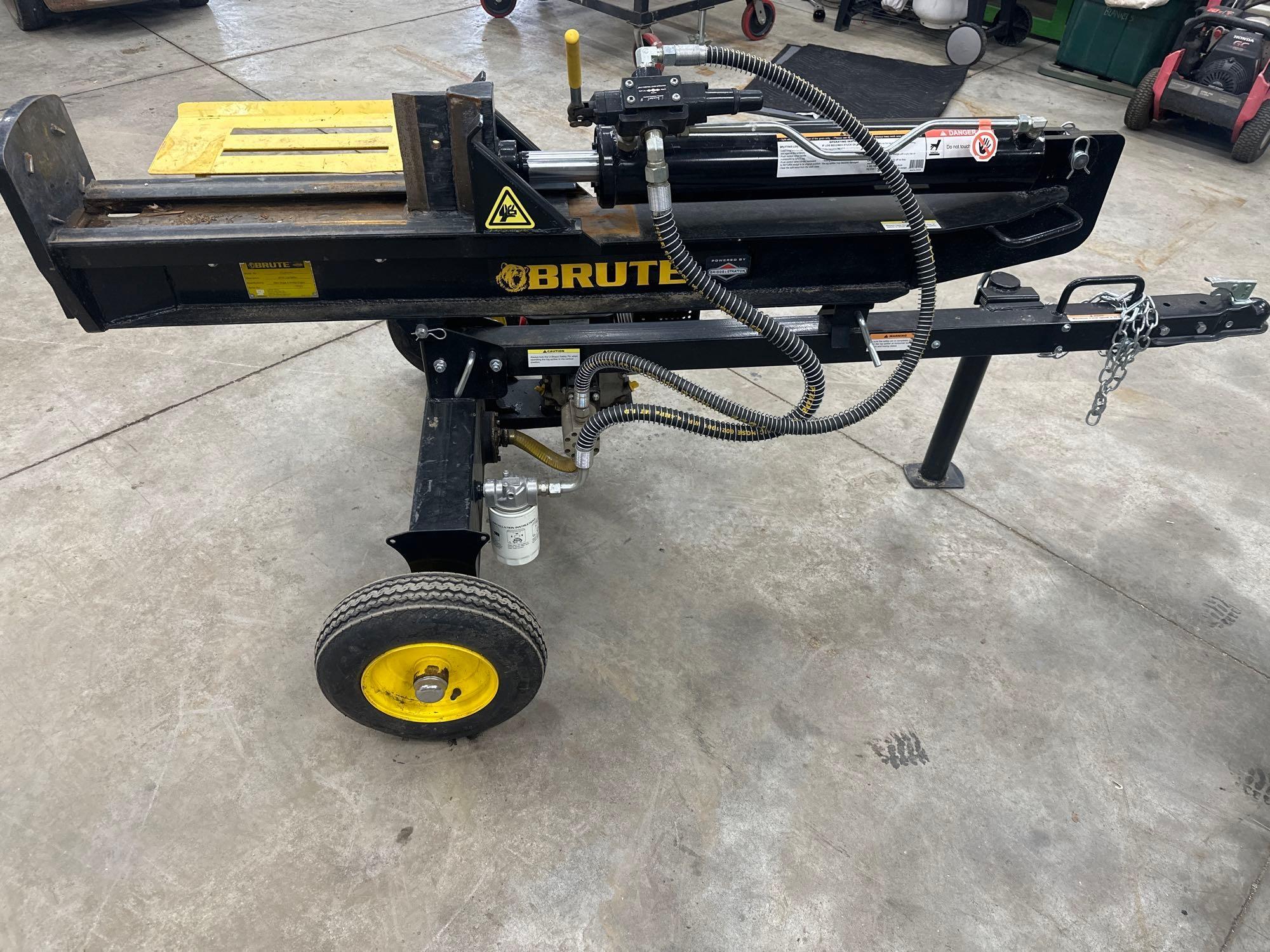 BRUTE LOG SPLITTER, SELF-CONTAINED | Proxibid
