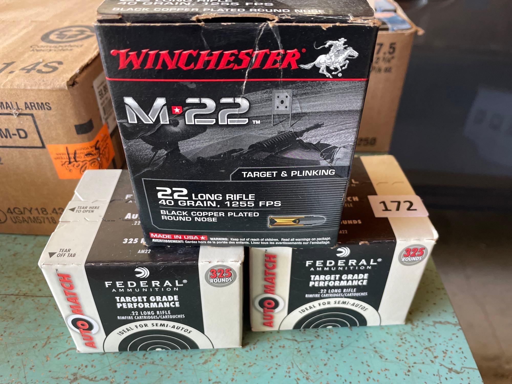 Assorted 22L Rifle Ammo | Proxibid