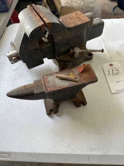 Craftsman vice and anvil | Industrial Machinery & Equipment ...