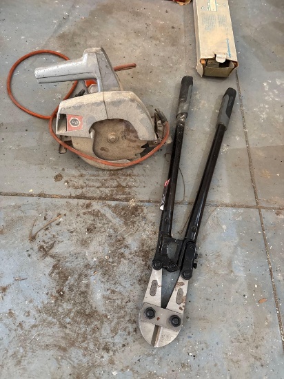 Black & Decker Circular Saw & Bolt Cutter | Heavy Construction ...