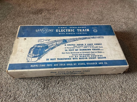 Happi-Time electric train with remote control, 8-unit scale-detail, 7 ...