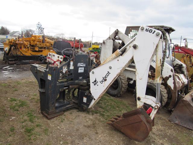 Bobcat 8811 Backhoe Mounting Brackets