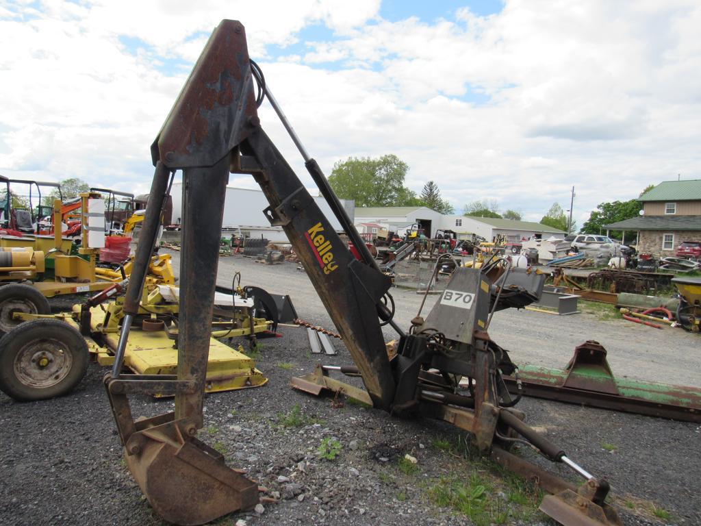 Kelly B70 Backhoe w/Extra Bucket | Proxibid