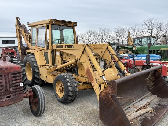 Ford 7500 Backhoe | Heavy Construction Equipment Loaders Backhoe ...