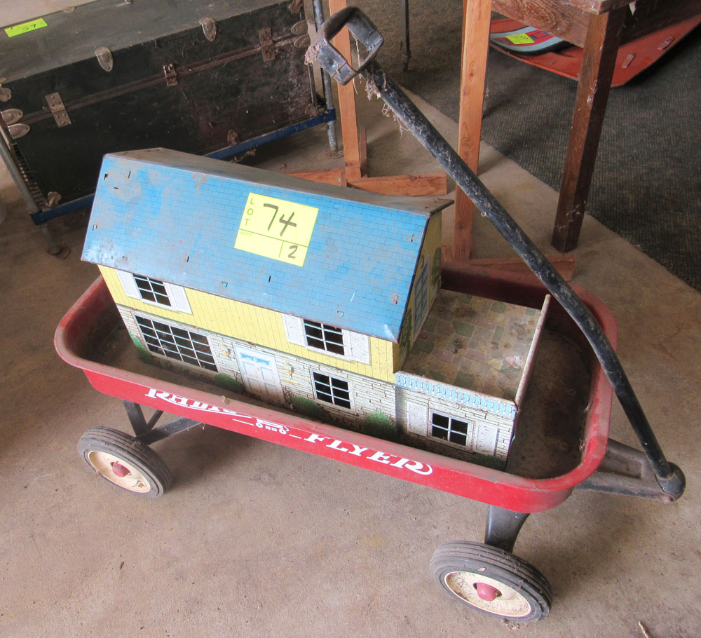 Doll House Radio Flyer Red Wagon Proxibid
