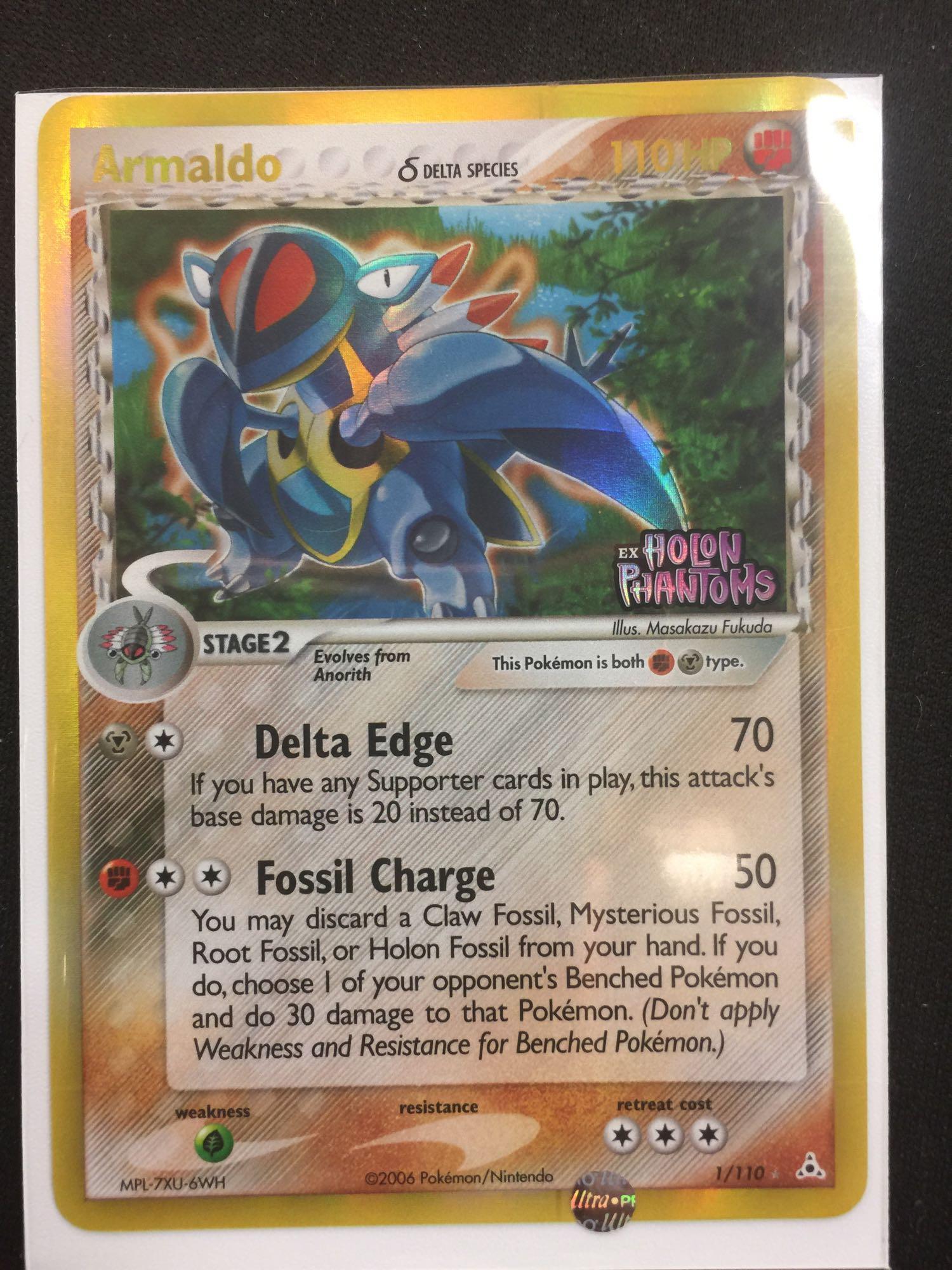 Pokemon Armaldo Card