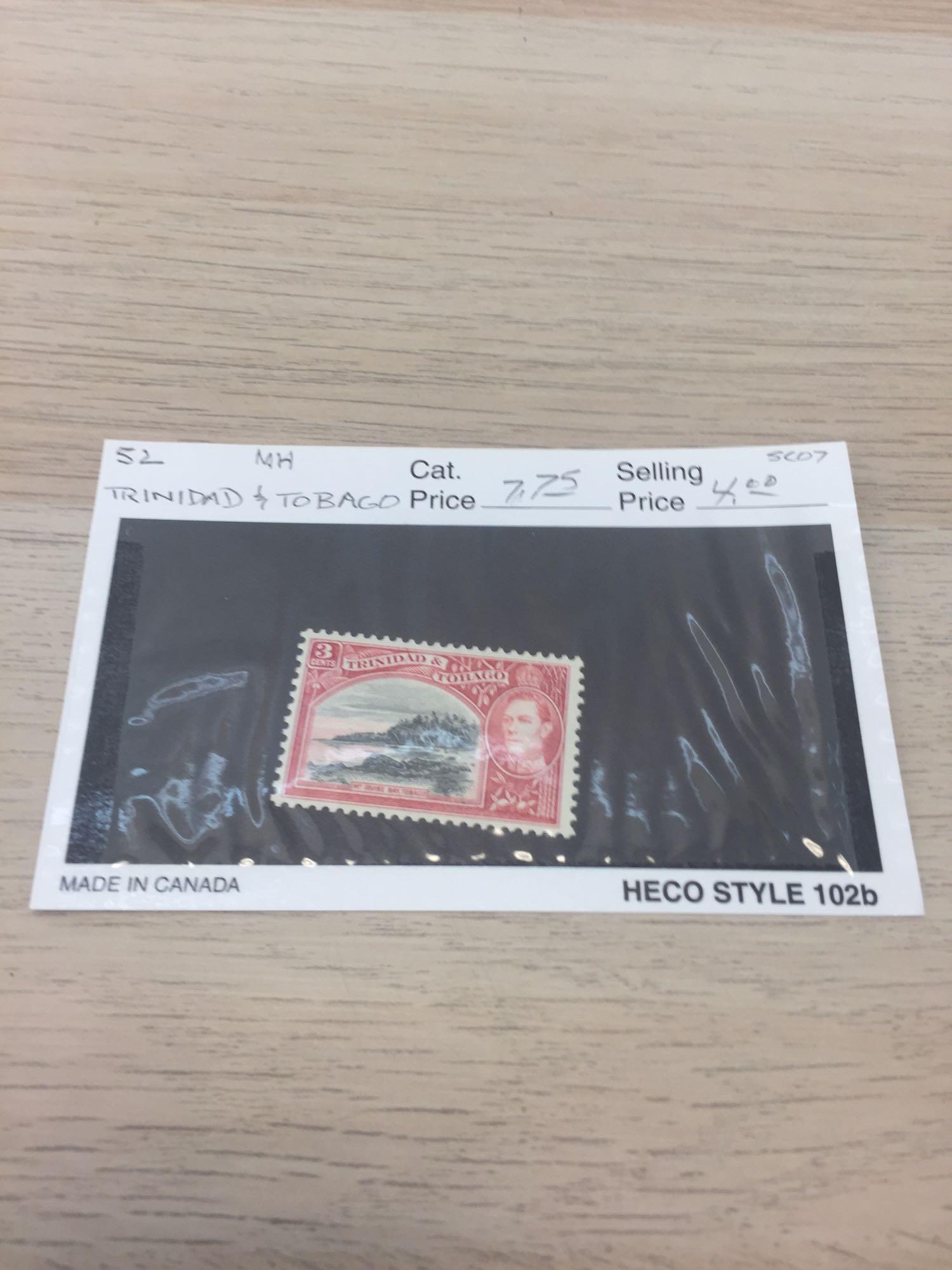 Rare Vintage Trinidad/Tobago Postage Stamps in | Proxibid
