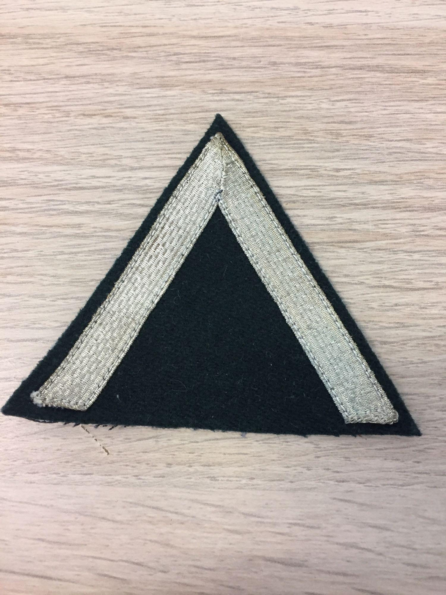 WWII Nazi Germany Luftwaffe Rank Insignia White V | Proxibid
