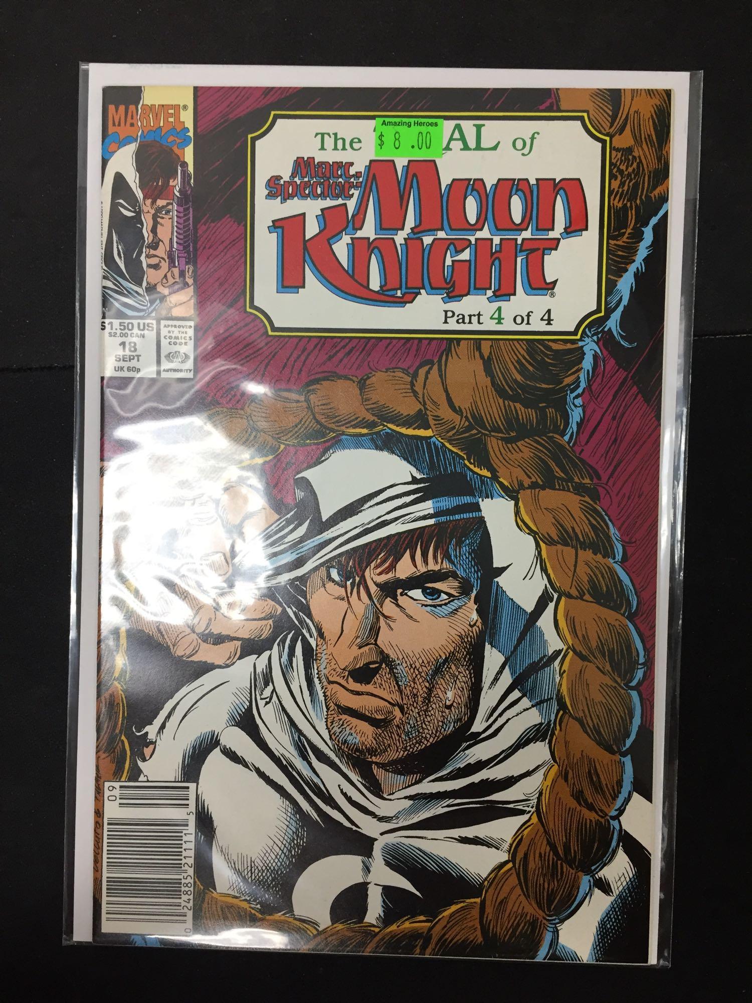 Marc Spector: Moon Knight #18 Comic Book from | Proxibid