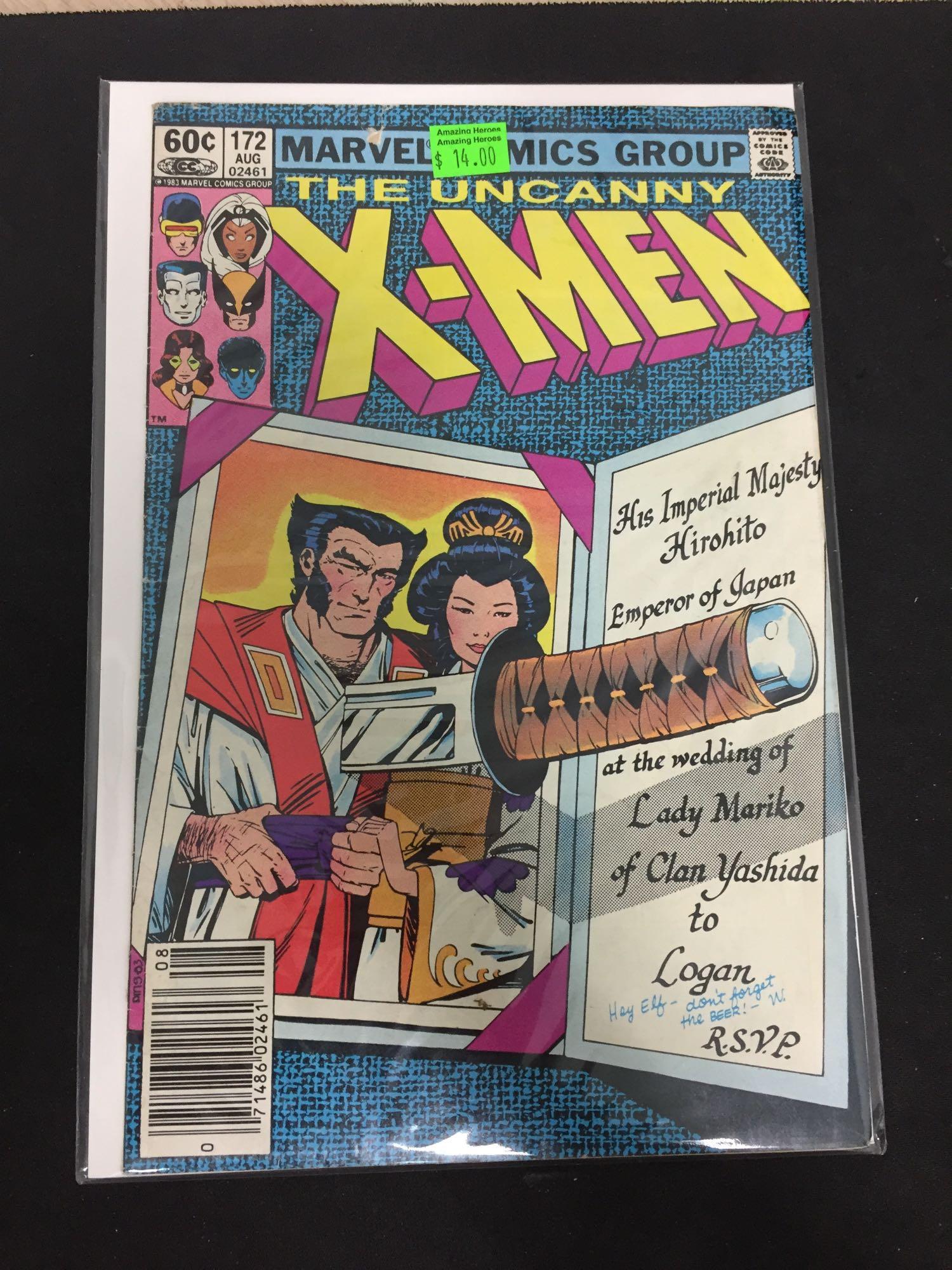 The Uncanny X-Men #172 Comic Book from Amazing | Proxibid