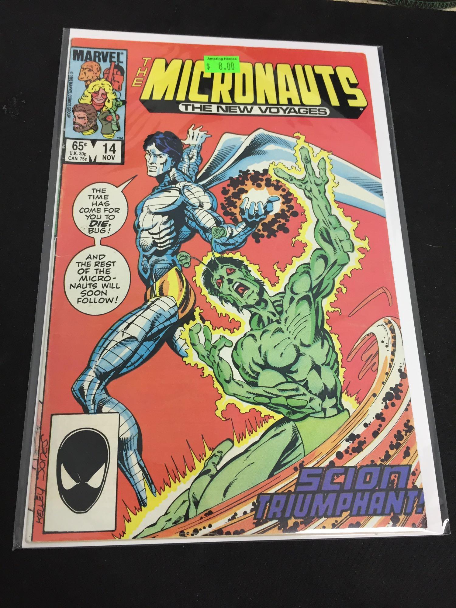 The Micronauts The New Voyages #14 Comic Book | Proxibid