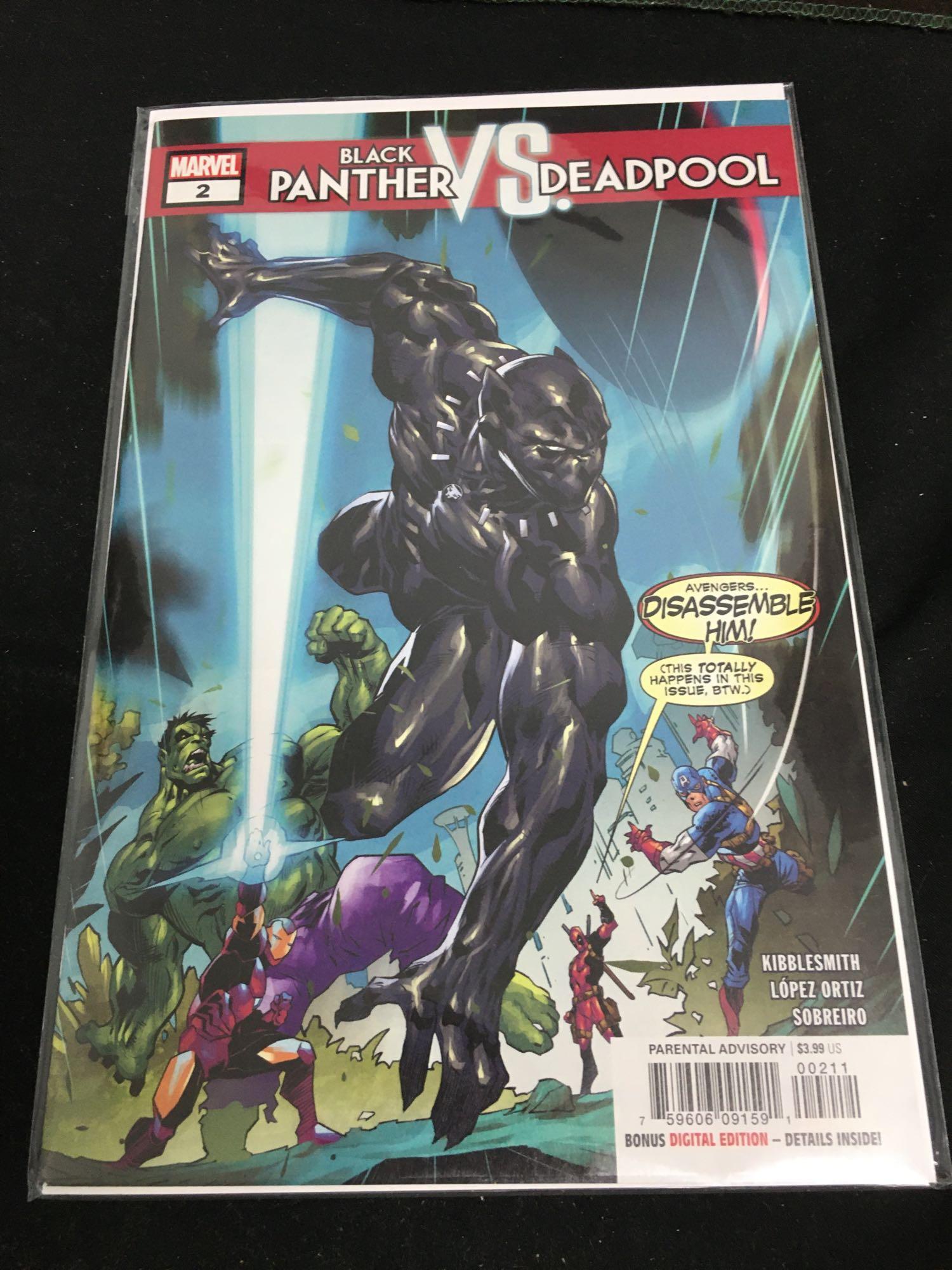Black Panther Vs Deadpool #2 Comic Book from | Proxibid