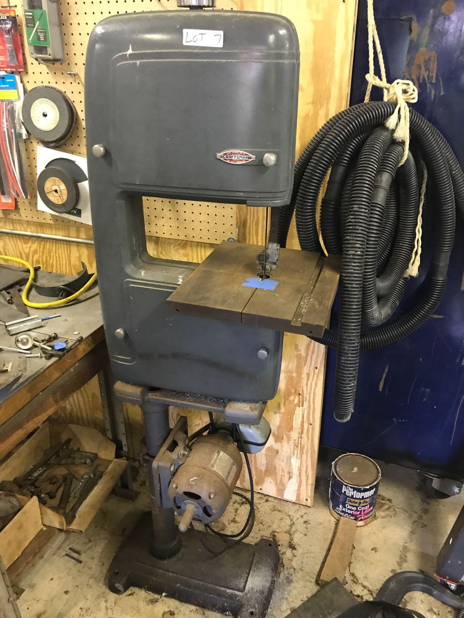 Vintage Craftsman Band Saw Value at Caitlin Gilles blog