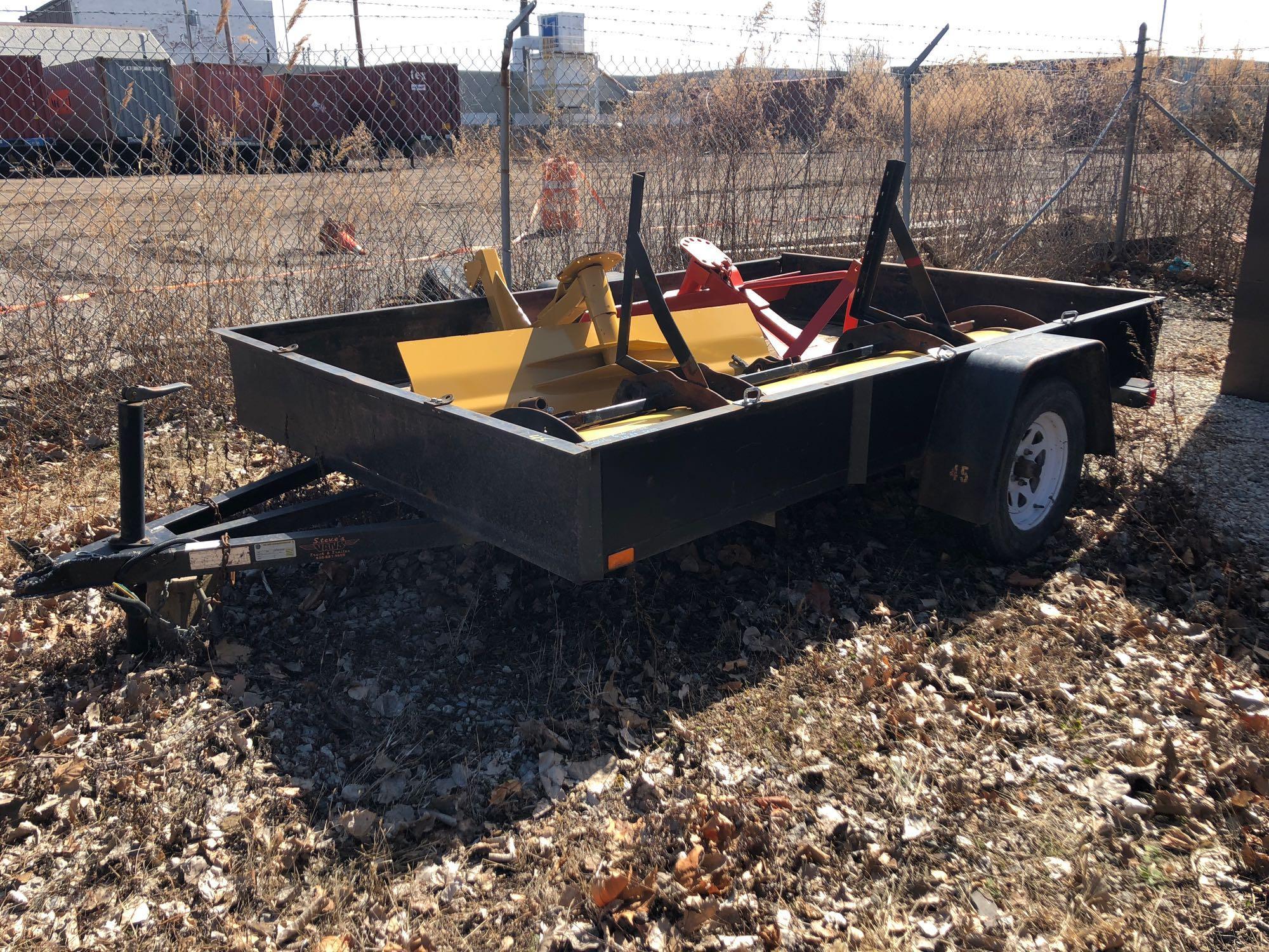 2006 JRC 10 ft x 6.6 ft single axle trailer. | Proxibid