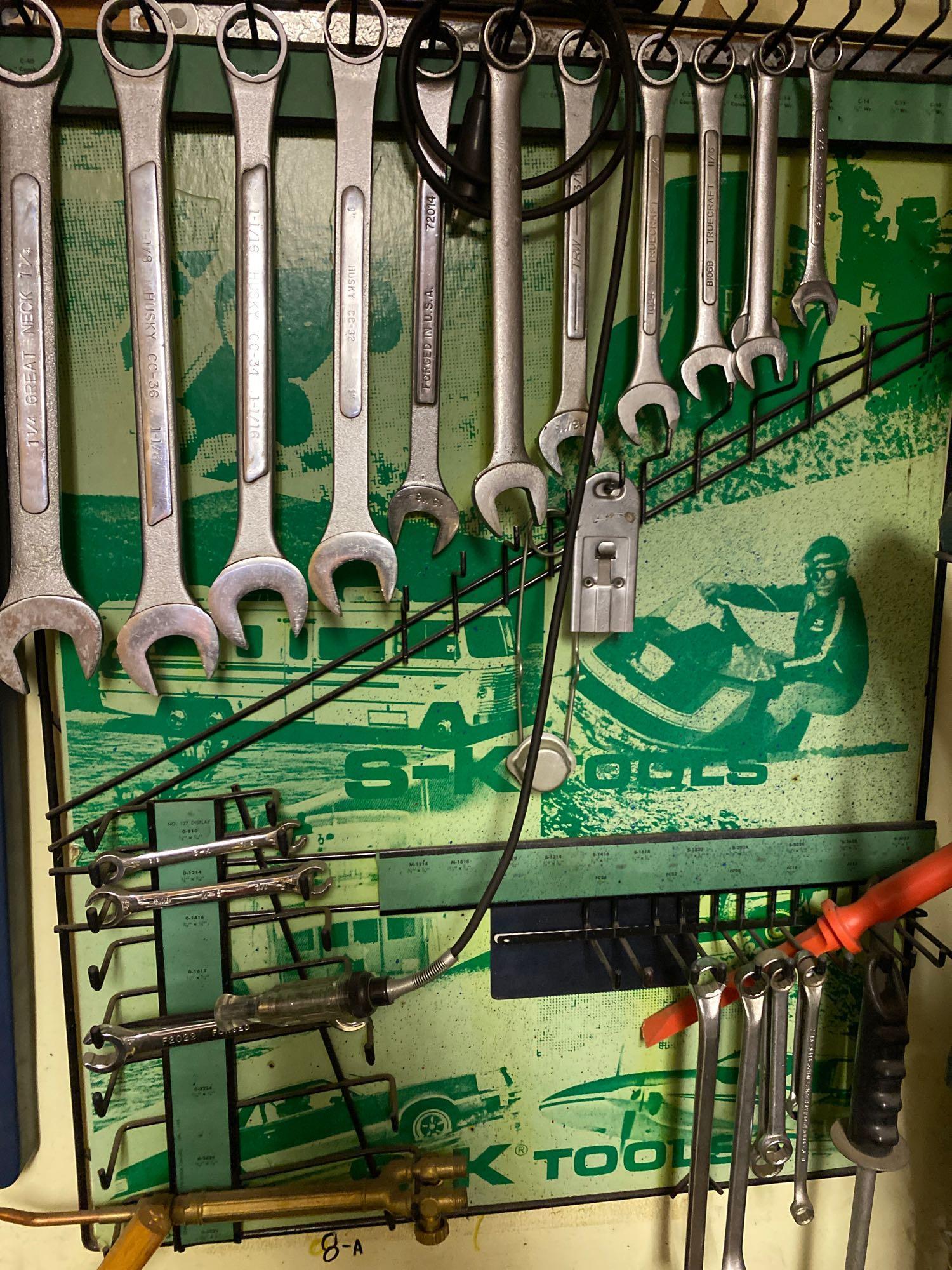 S&K Tool Display Rack and Assorted Brands of | Proxibid