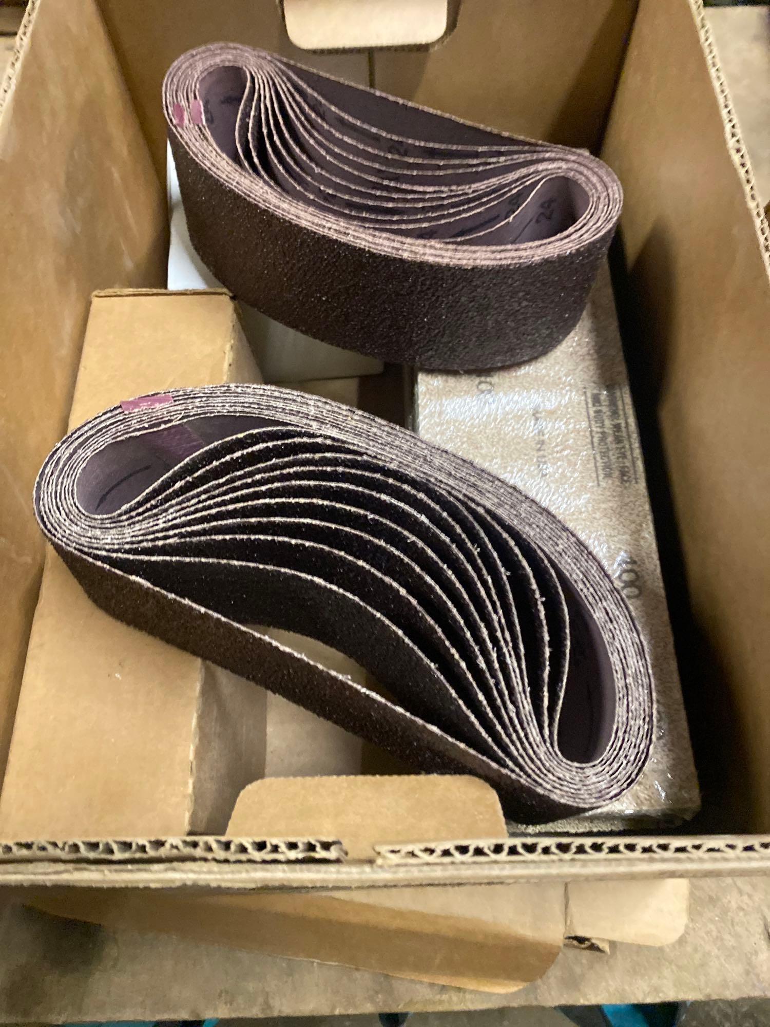 Box of Assorted Belt Sander Rolls | Proxibid