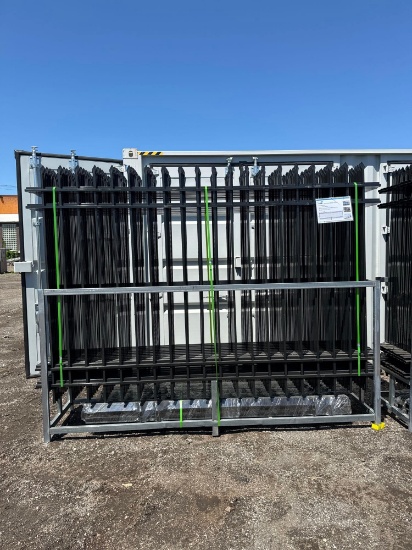 New FENS Co Galvanized Steel Fence Set Model FEN20 | Estate & Personal ...