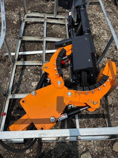 New LandHonor Co Hydraulic Skidloader Rotating Grapple Attachment Model ...