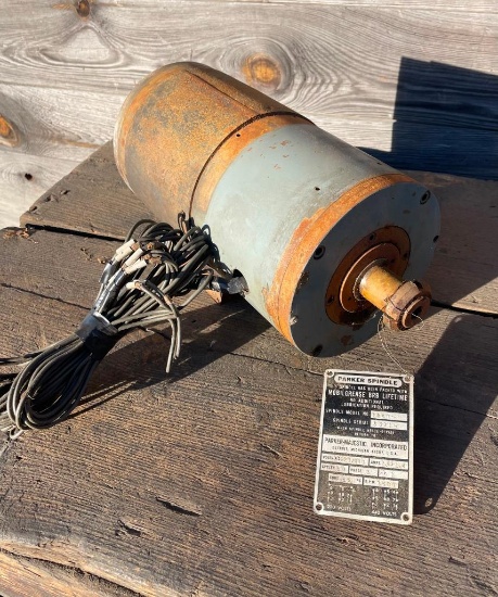 Parker Majestic Milling Spindle | Industrial Machinery & Equipment ...