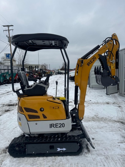 New 2025 IR Co. Mini DIESEL Excavator Model IRE20 | Heavy Construction ...