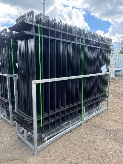 New FENS Co 200ft of Galvanized Steel Fence Set Model FEN20 | Estate ...