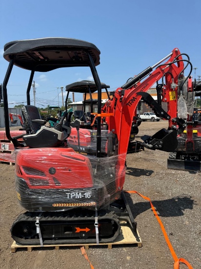 New TPM Co Mini Excavator Model TPM-16 | Heavy Construction Equipment ...