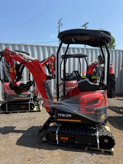 New TPM Co DIESEL Mini Excavator Model TPM-20K | Heavy Construction ...