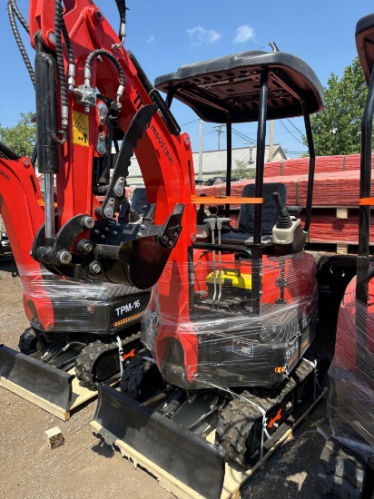 New TPM Co Mini Excavator Model TPM-16 | Heavy Construction Equipment ...