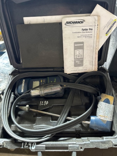Bacharach Co Fyrite Pro Combustion Gas Analyzer | Heavy Construction ...