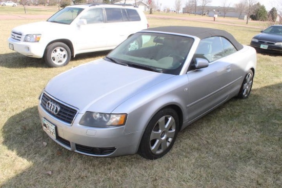 2003 Audi A4 Convertible | Online Auctions | Proxibid