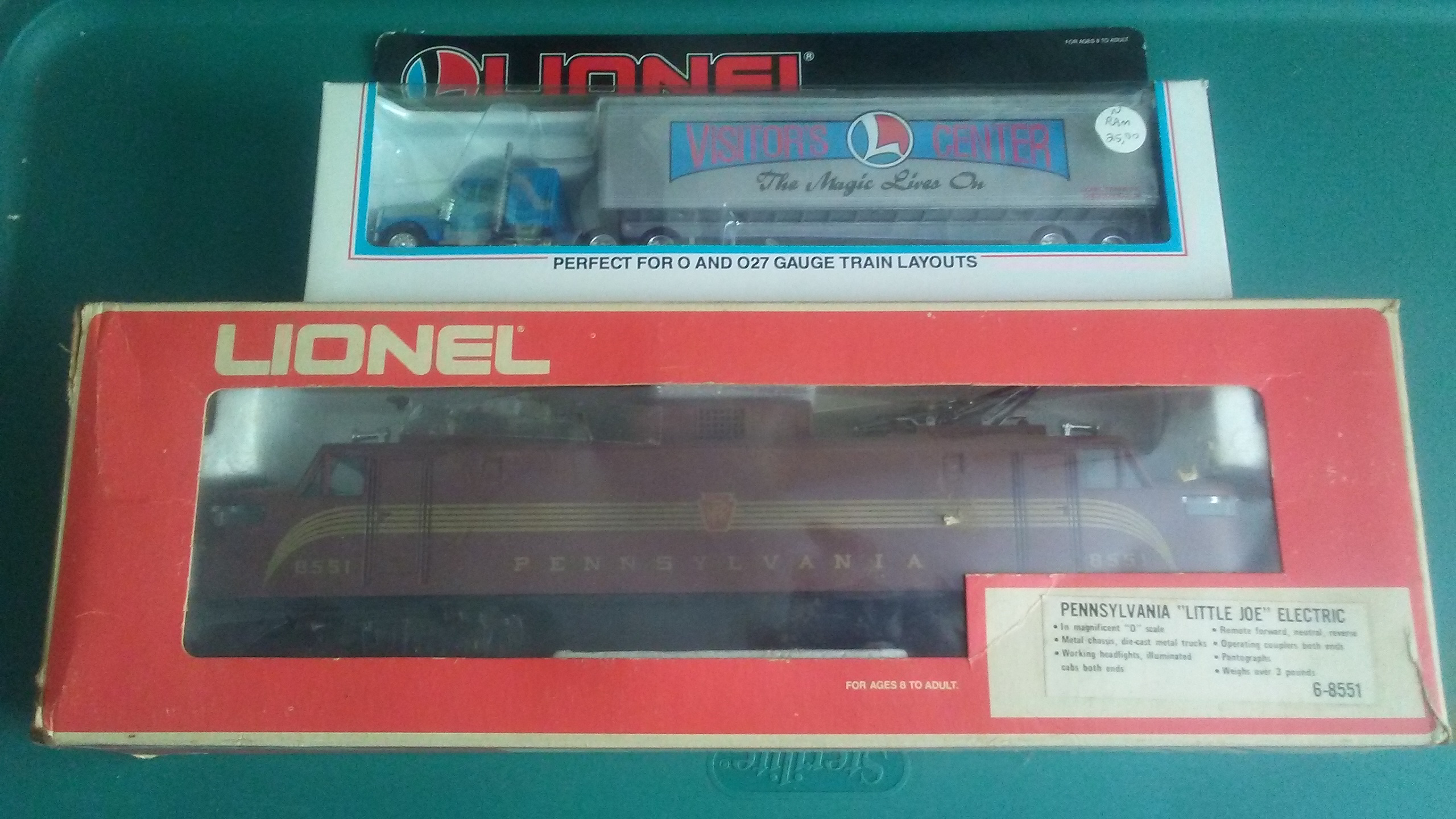 Lionel Little Joe Engine and Lionel Visitor | Proxibid