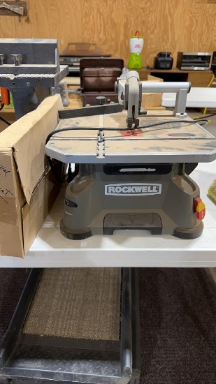 Rockwell scroll saw w/wall mount | Heavy Construction Equipment Light ...