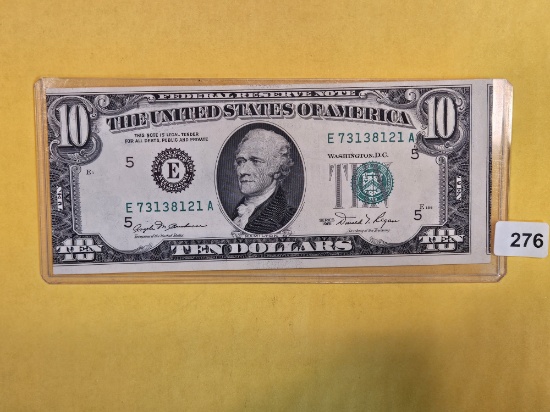 ERROR NOTE! Crisp 1981 Ten Dollar FRN | Online Auctions | Proxibid