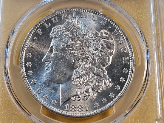 PCGS 1881-O Morgan Silver Dollar in Mint State 62 | Coins & Currency Coins US Coins US Dollar ...