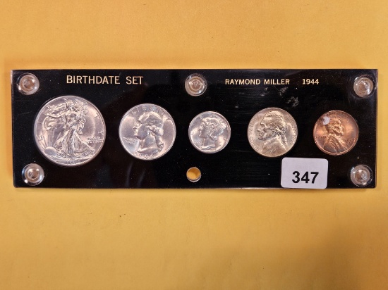 Brilliant Uncirculated 1944 Year Coin Set | Online Auctions | Proxibid