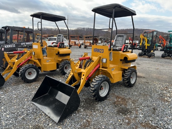 2024 AGT KRW23 MINI COMPACT WHEEL LOADER | Heavy Construction Equipment ...