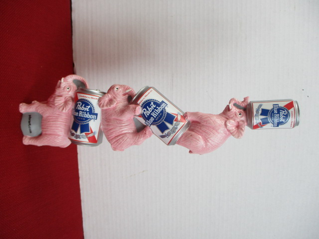 *Special Item-Pabst Pink Elephants Tapper Handle | Proxibid